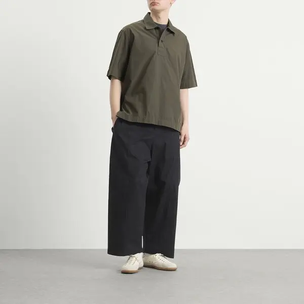 MARGARET HOWELL Offset Placket Polo