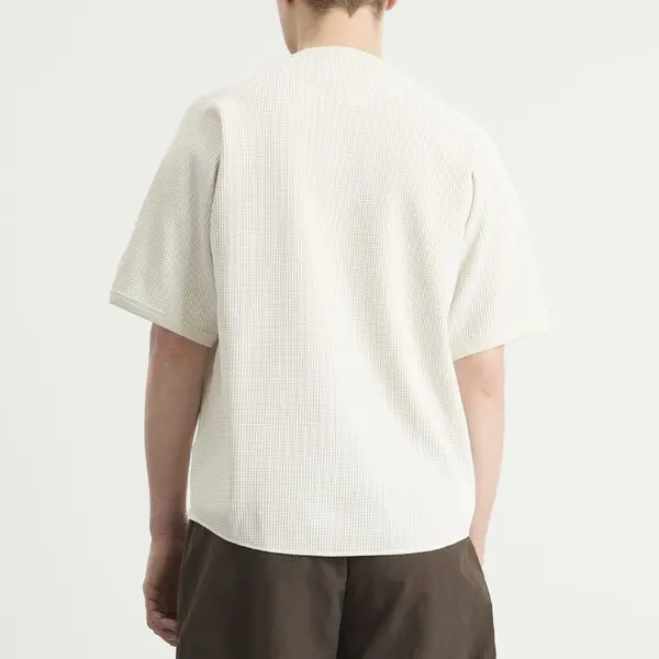 GOLDWIN Waffle Light T-shirt - Ivory