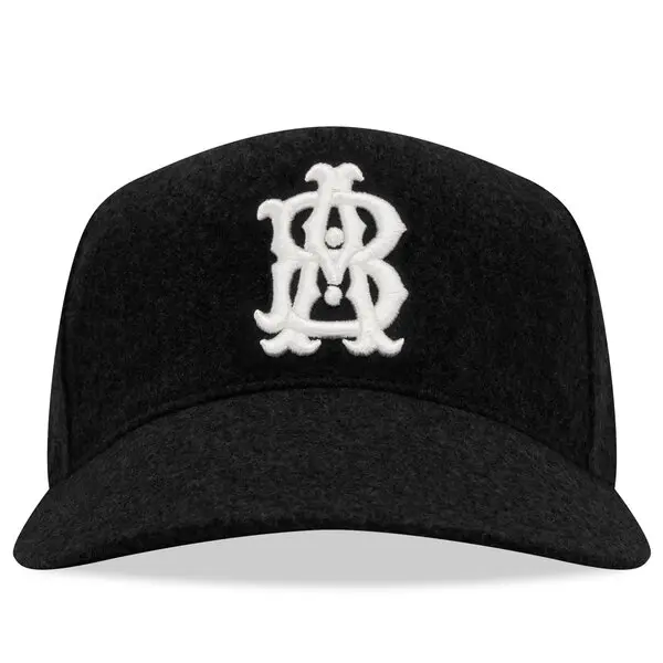 ABOUT:BLANK Monogram Cap - Black/ecru