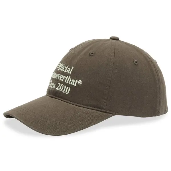 THISISNEVERTHAT Times Cap - Dark Brown