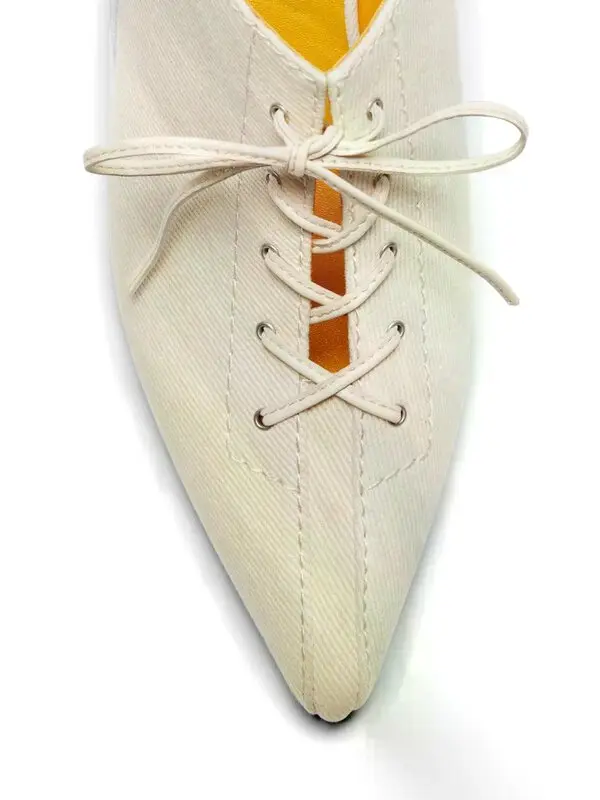 LILI CURIA Victoria Kitten Heel Mules