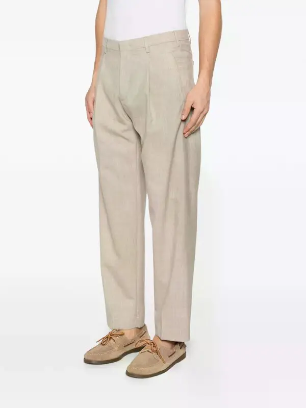 Incotex Pleated Trousers - Neutrals