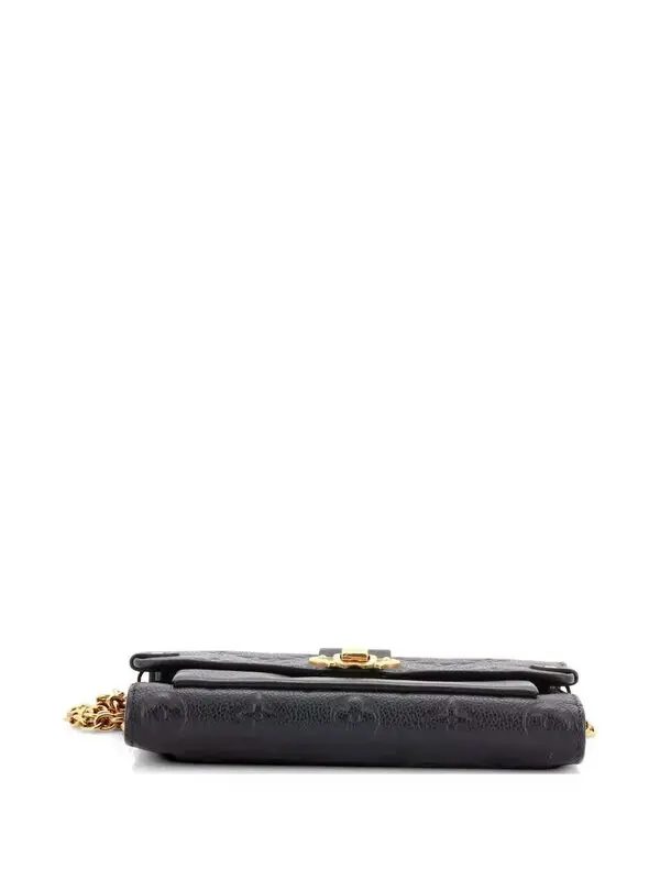 LOUIS VUITTON Vavin Chain Wallet Monogram Empreinte Leather