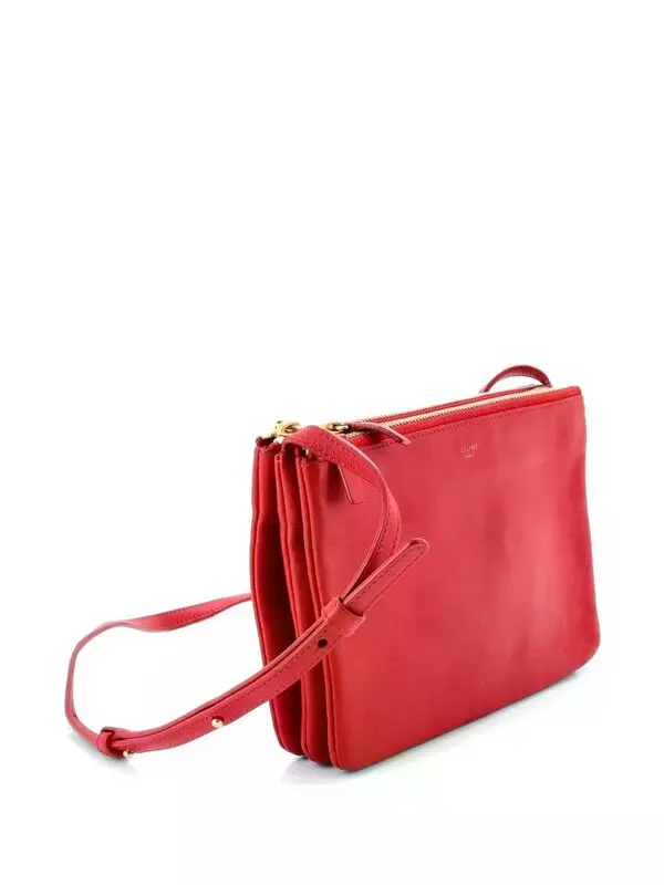 Celine Trio Small Crossbody Bag - Red