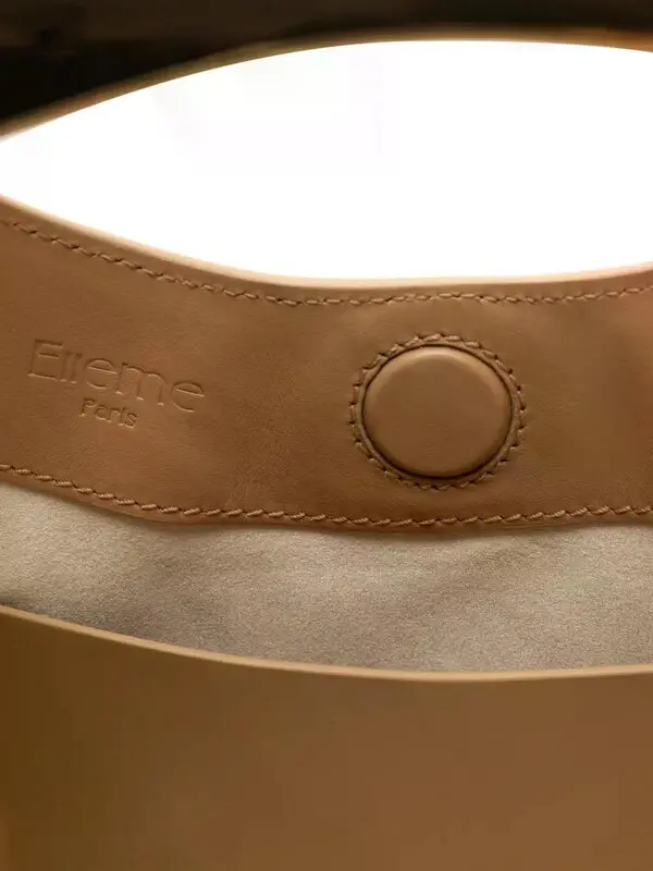 ELLEME Small Boomerang Leather Bag With Metal Handle