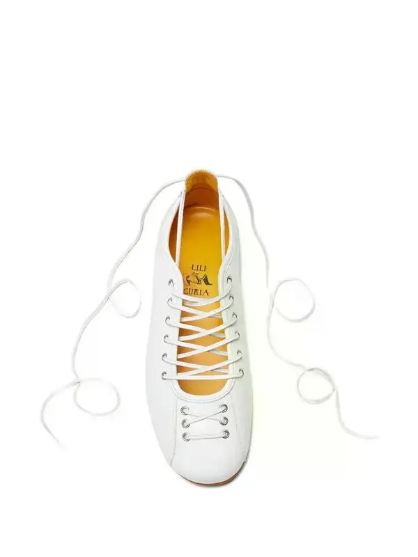 LILI CURIA Lace-up Ballet Sneakers