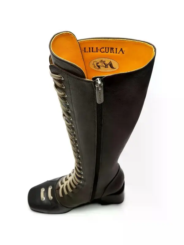 LILI CURIA Isadora Lace-up Boots