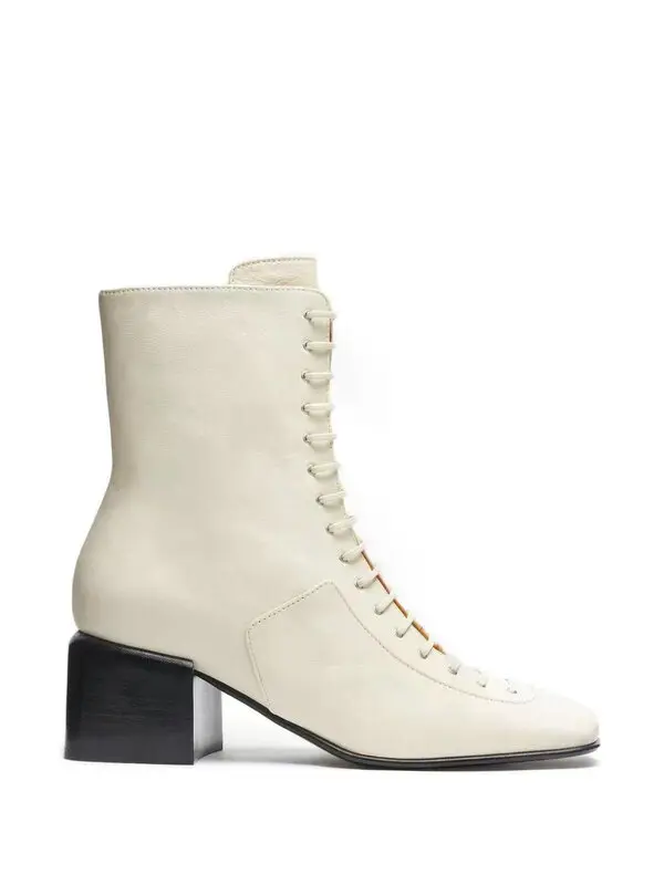 LILI CURIA Jules Lace-up Ankle Boots