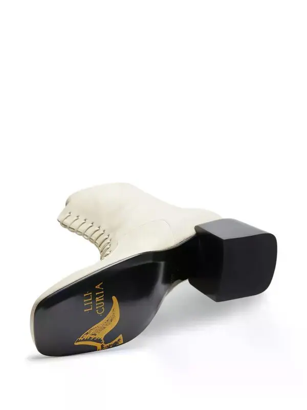 LILI CURIA Jules Lace-up Ankle Boots