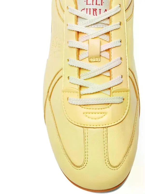 LILI CURIA Zola Logo Embossed Sneakers
