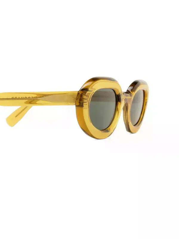 AUDE HEROUARD Odile Oval-frame Sunglasses