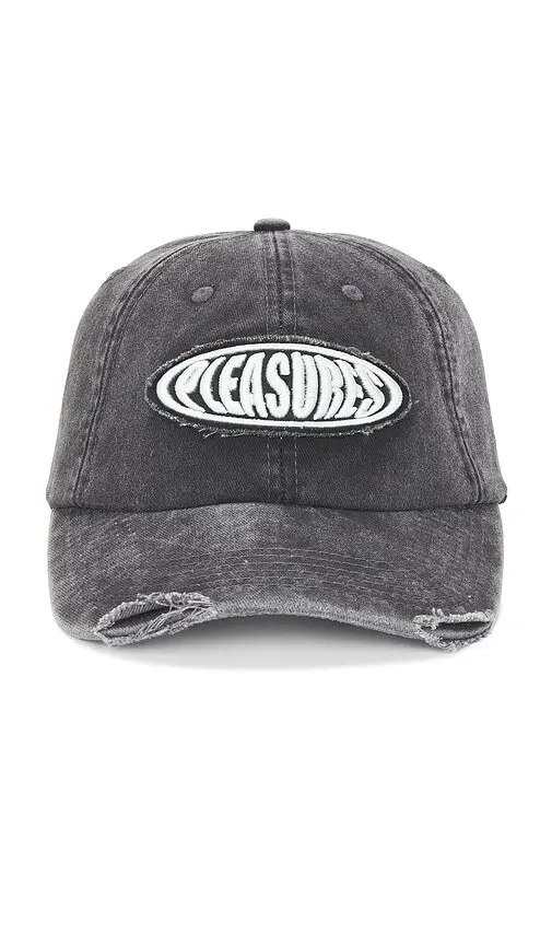 PLEASURES Bubble Rip Cap - Black
