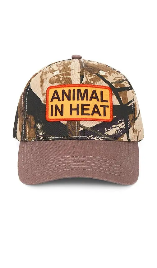 PLEASURES Heat Snapback Cap - Brown