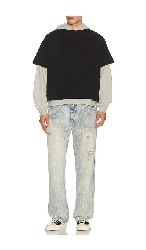 RYOKO RAIN Paisley Jeans