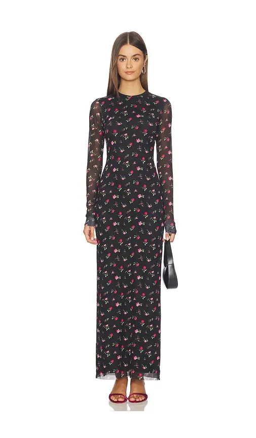 AFRM Didi Maxi Dress - Black