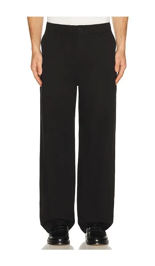FRAME Relaxed Cotton Trousers