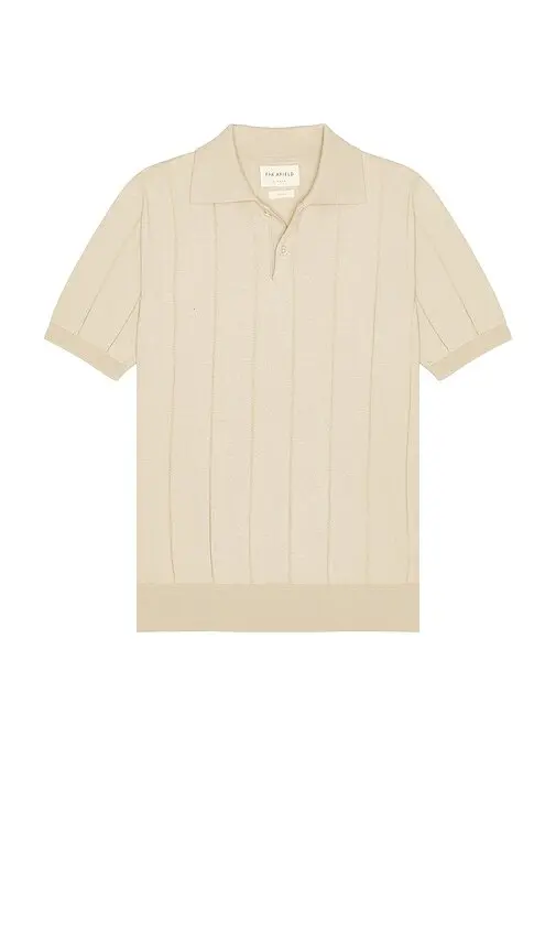 FAR AFIELD Jacobs Knitted Polo In . Also