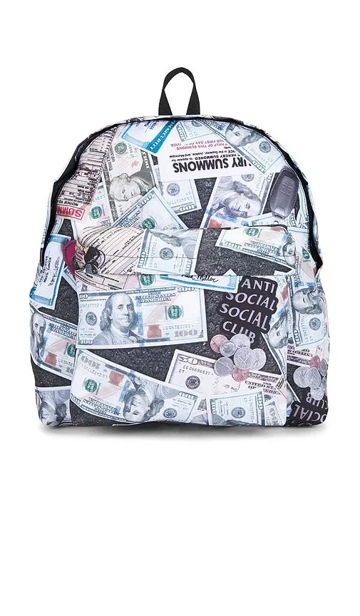 ANTI SOCIAL SOCIAL CLUB Moneybag Printed Backpack - Green