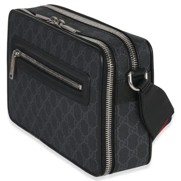 Gucci Gg Supreme Canvas Web Crossbody
