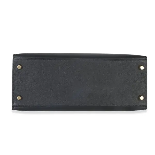 Hermès Epsom Sellier Kelly 28 Ghw - Black