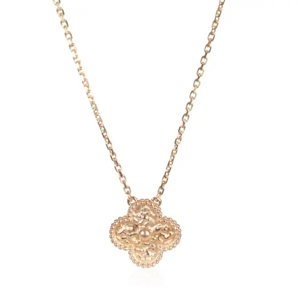 Van Cleef & Arpels Rose Gold Vintage Pendant - Rose_gold