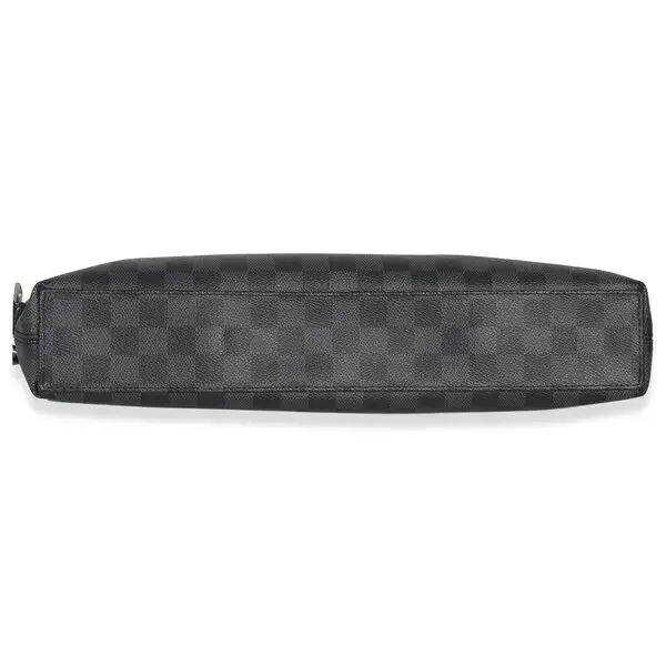 LOUIS VUITTON Damier Graphite Canvas Porte Documents Jour Nm - Black