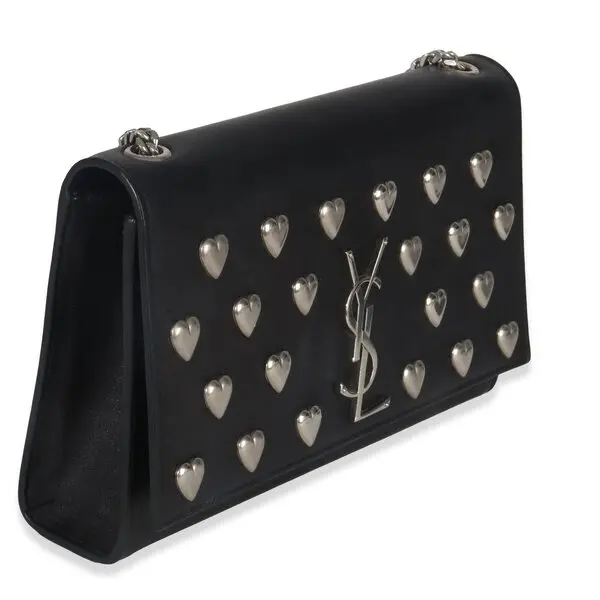 Saint Laurent Studded Heart Kate Chain Bag