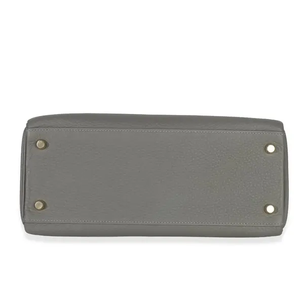 Hermès Gris Meyer Clemence Kelly 28 - Gray