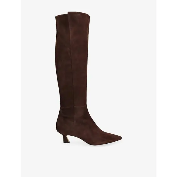 STUART WEITZMAN Vinnie 50 Leather Knee-high Boots