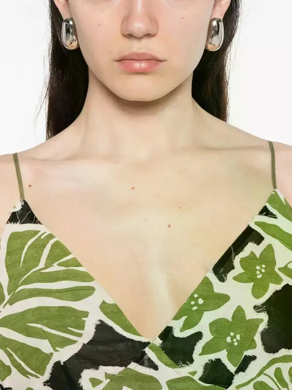 NIU Floral-print Maxi Dress