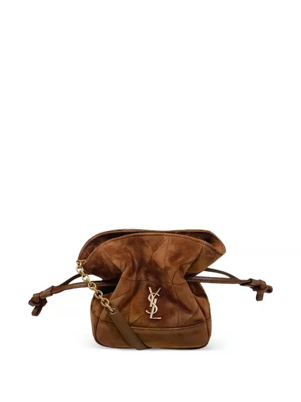 Saint Laurent Mini Jamie Bucket Bag - Brown