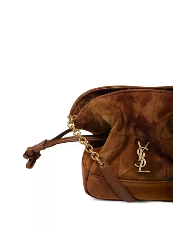 Saint Laurent Mini Jamie Bucket Bag - Brown