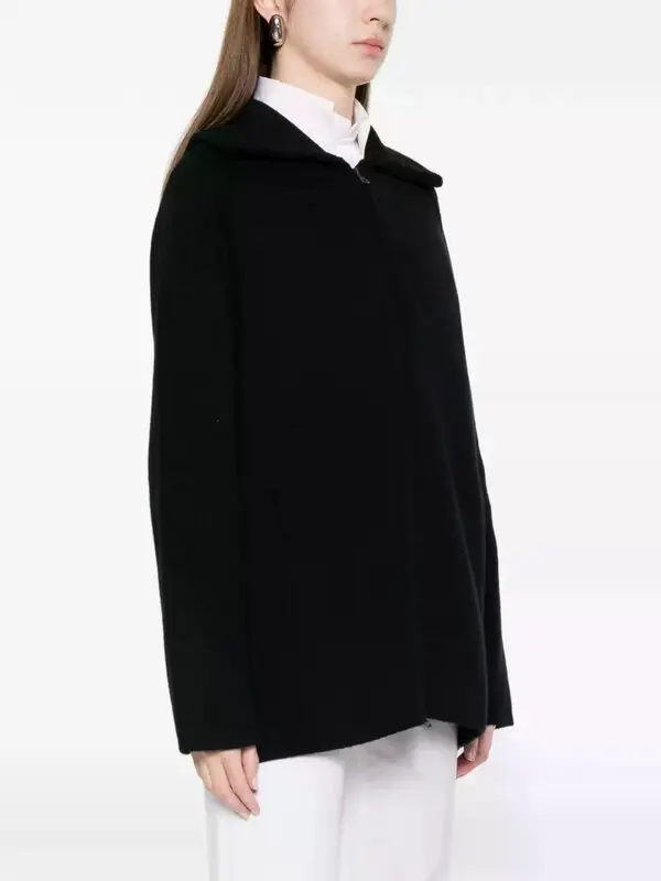 LISA YANG Gardenia Zip-up Cashmere Cardigan