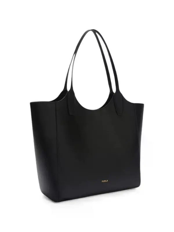 Furla Lea Pocket Tote Bag - Black