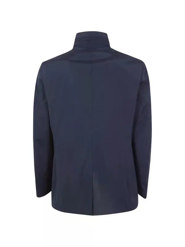 MOORER Button Jacket - Blue