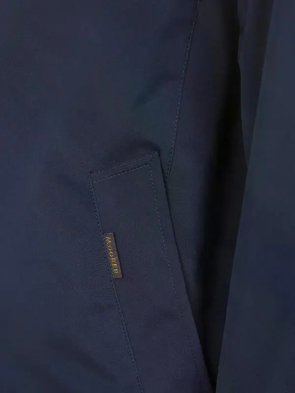 MOORER Button Jacket - Blue