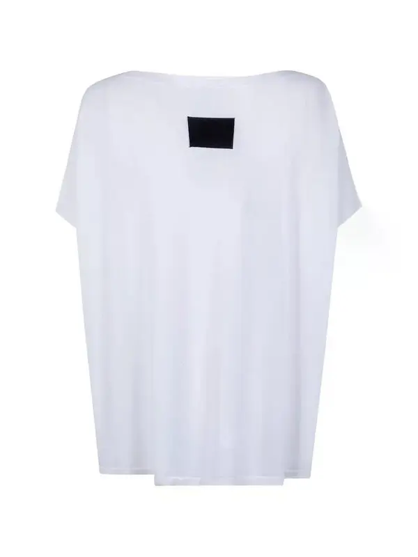 Liviana Conti Round Neck Sweater - White