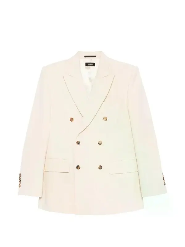 Wardrobe.NYC Double-breasted Blazer - Neutrals