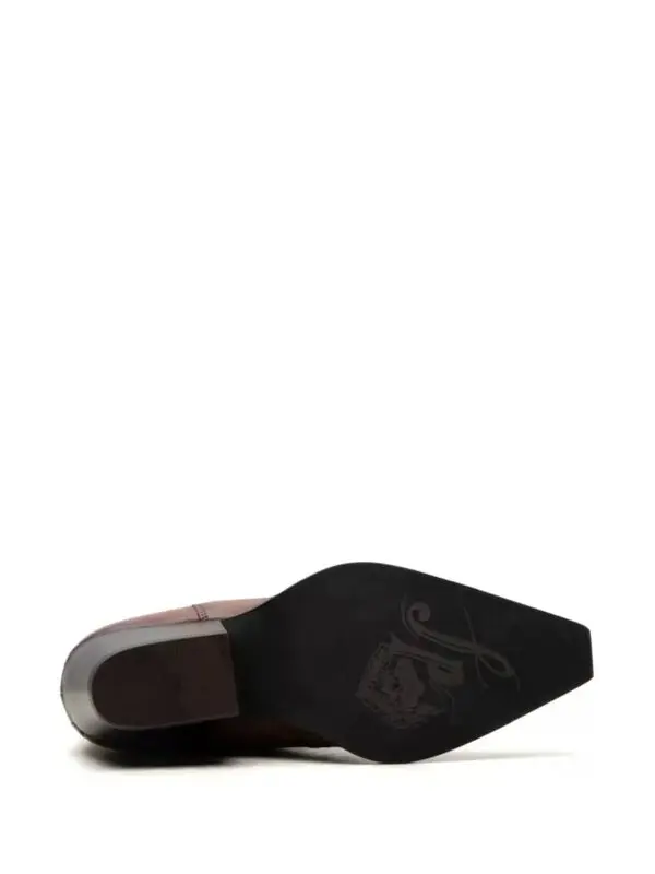 Free People Cat Nap Leather Cowboy Boots