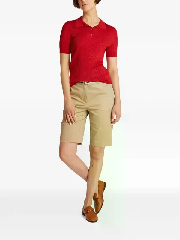 Tommy Hilfiger Ribbed Polo Shirt