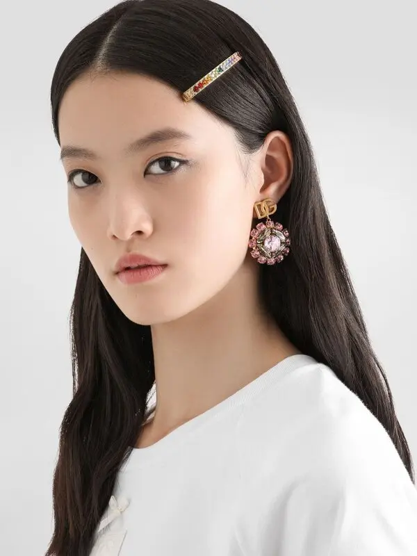 Dolce & Gabbana Re-edition Clip On Earrings - Pink
