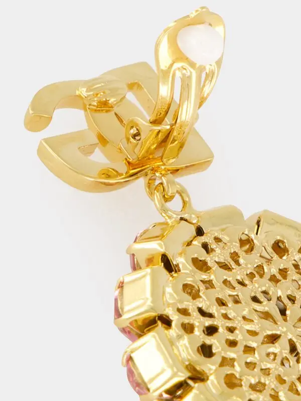 Dolce & Gabbana Re-edition Clip On Earrings - Pink