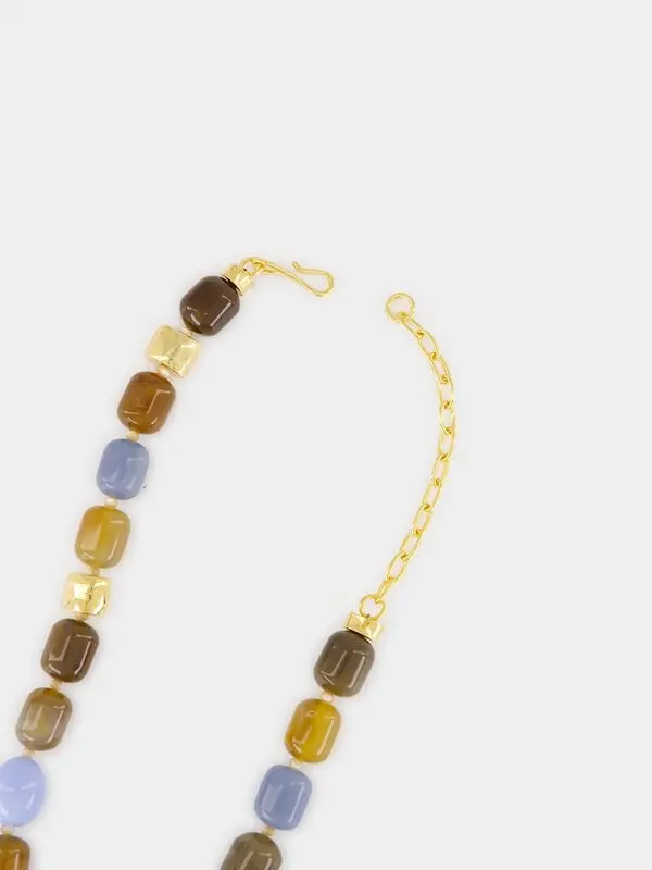 LIZZIE FORTUNATO Palomino Beaded Necklace