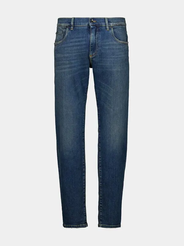 Dolce & Gabbana Straight-fit Denim Jeans