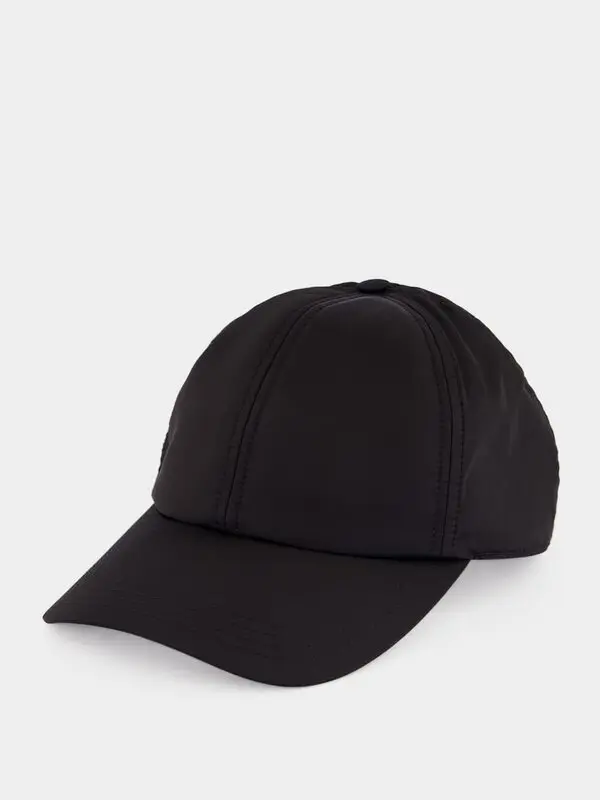 Dolce & Gabbana Logo Nylon Baseball Cap - Black