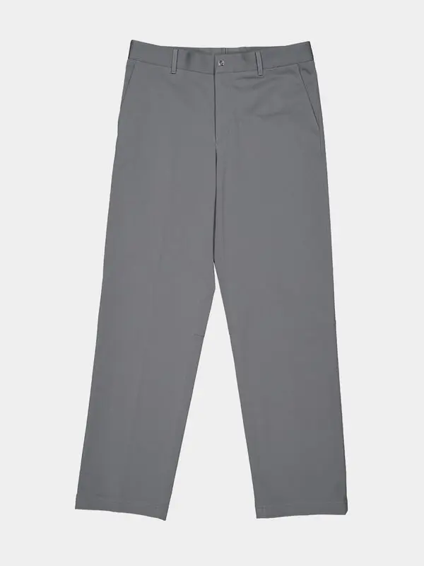 Fendi Stretch Gabardine Cigarette Trousers - Grey