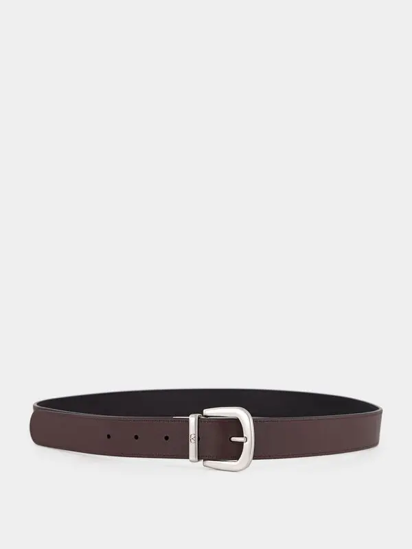 Valentino Garavani Reversible Calf Leather Belt