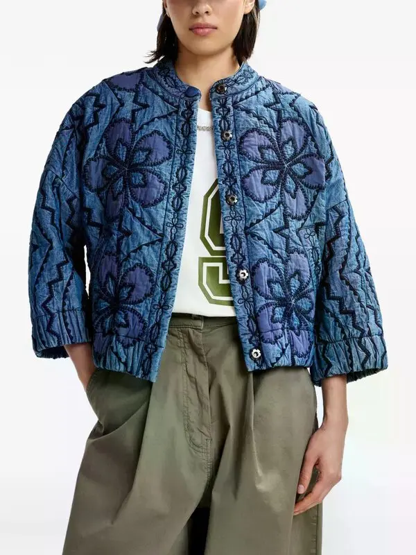 Essentiel Antwerp Floral-embroidered Jacket