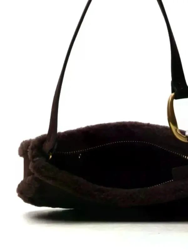 Staud Ollie Suede Shoulder Bag - Brown