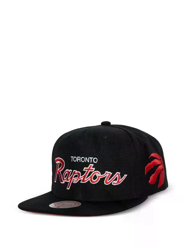 Mitchell & Ness Toronto Raptors Team Script 2.0 Baseball Cap - Black